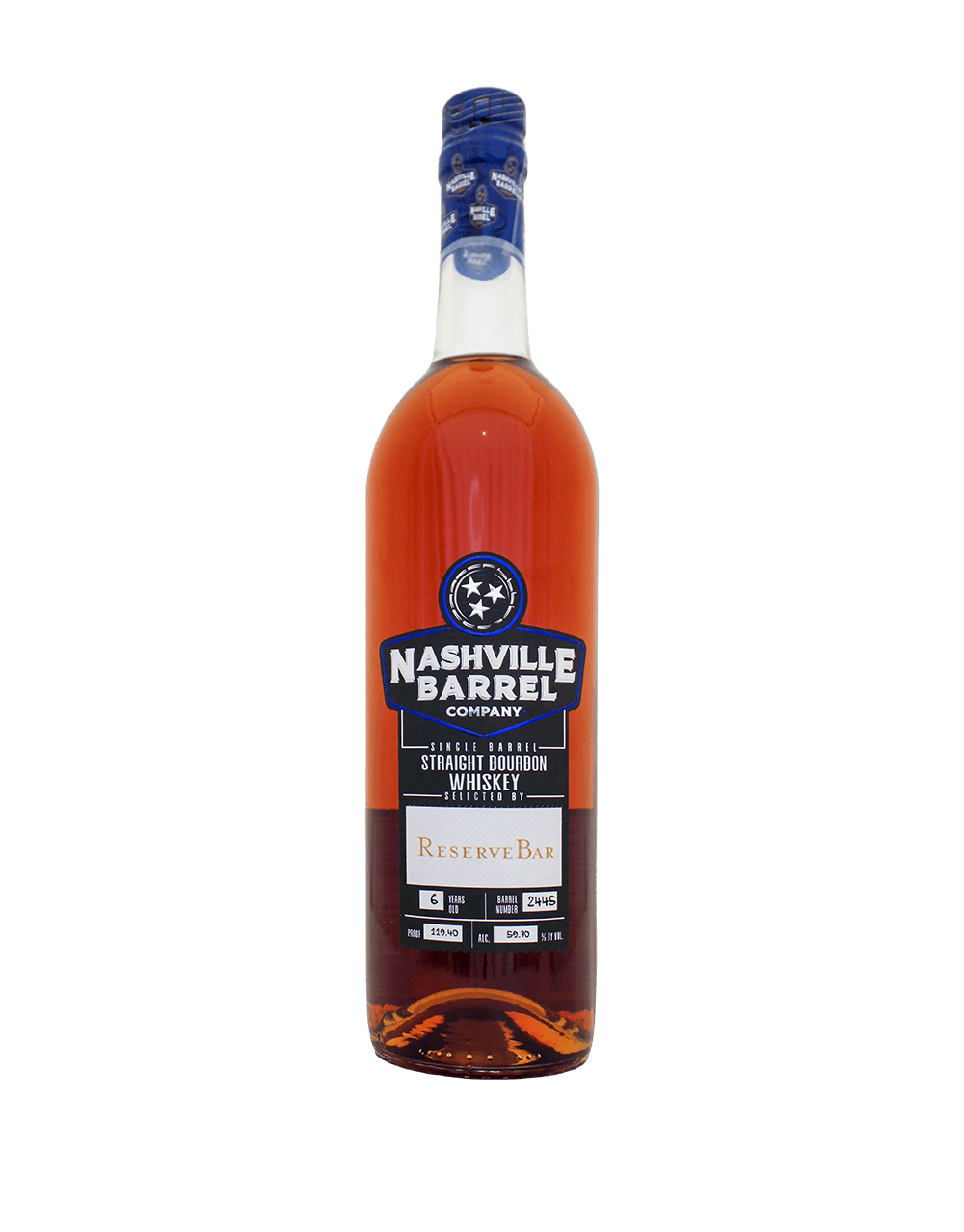 Nashville Barrel Company Single Barrel Straight Bourbon Whiskey S2b22 ...