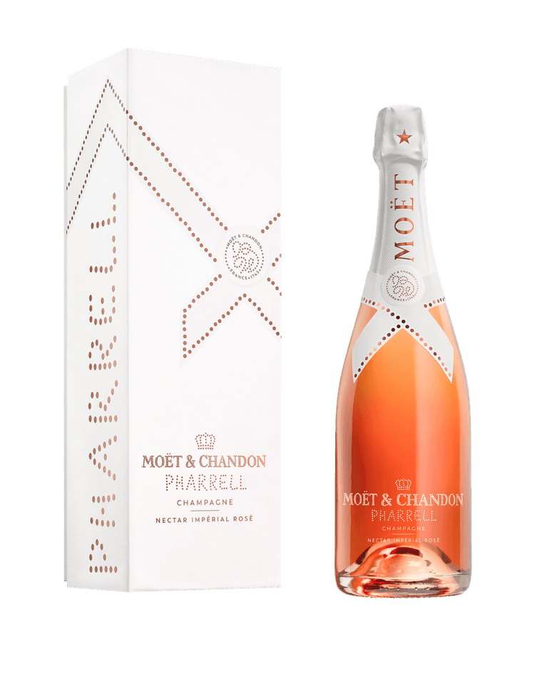 Moët & Chandon X Pharrell Williams Limited Edition Nectar Impérial Rosé ...